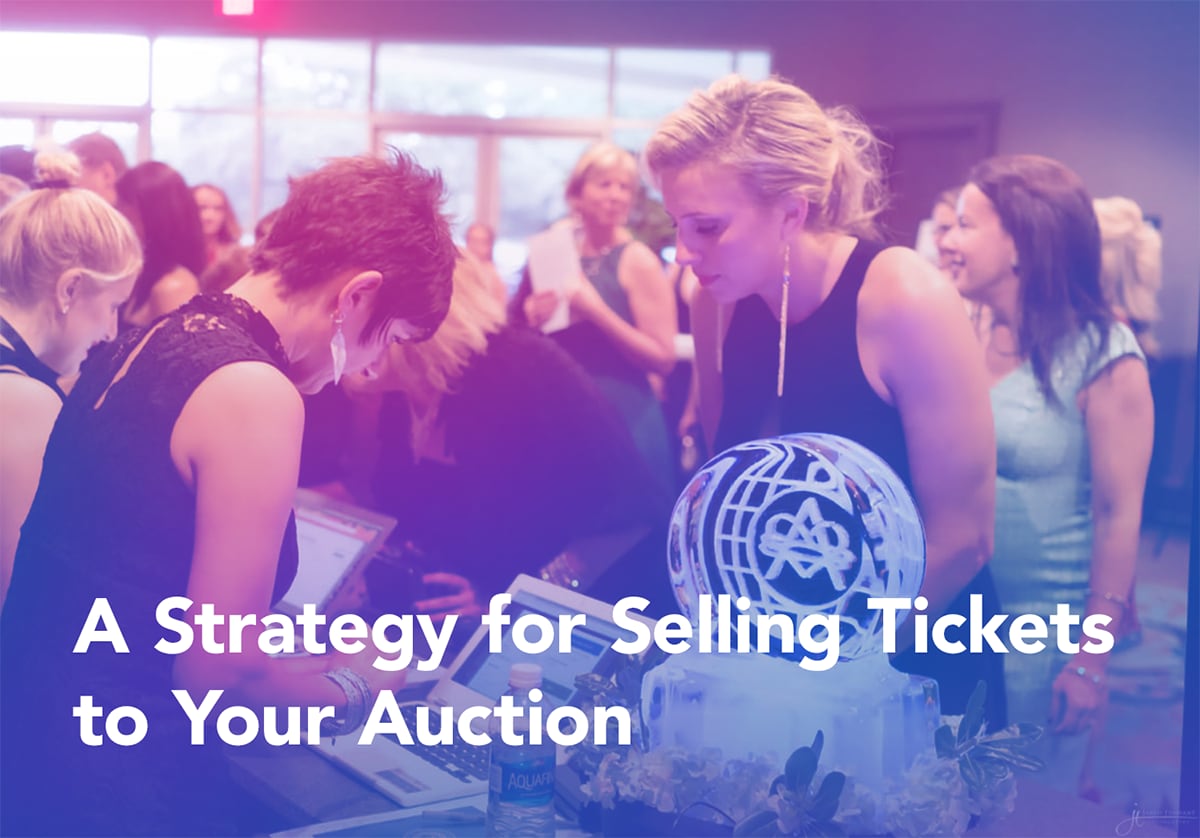 A Strategy for Selling Tickets to Your Auction